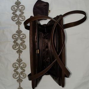 Original by Holzman | Bags | Vintage Mocha Handbag With Matching Coin ...